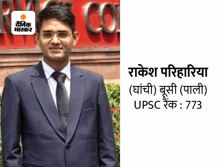 UPSC 2022 Rajasthan Toppers Success Stories; Manoj Kumar Maharia Mohan ...