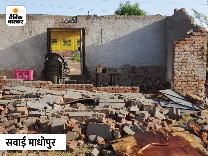 Jaipur (Rajasthan) Storm Speed; Tonk Jaisalmer Sikar Rainfall Damage ...