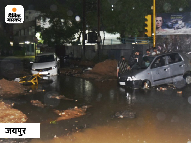 Jaipur (Rajasthan) Storm Speed; Tonk Jaisalmer Sikar Rainfall Damage ...