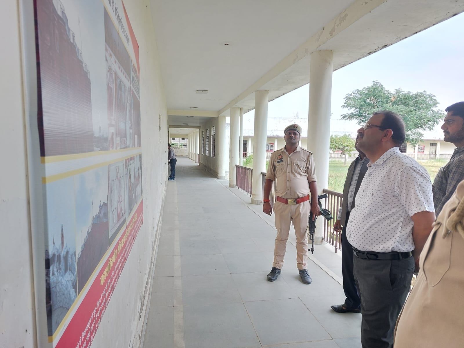 Instructions given to the PWD team to solve the problem of water ...