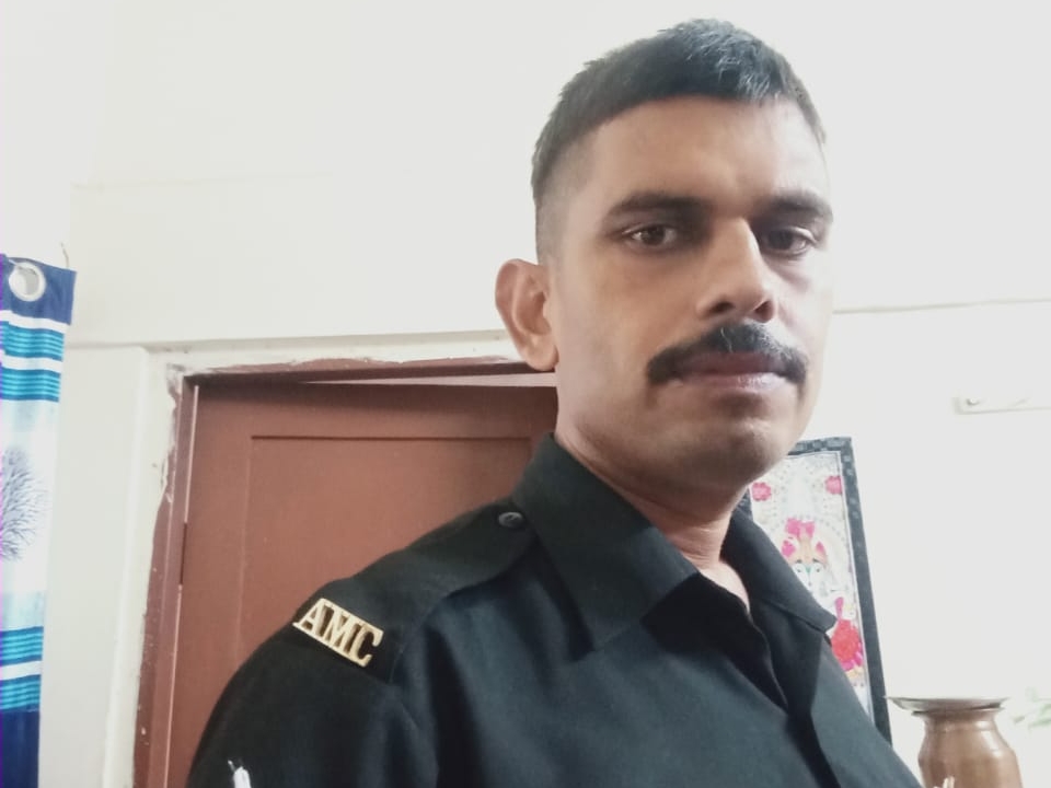 Deceased Durgesh Singh was posted in Akhnoor sector of Jammu and ...