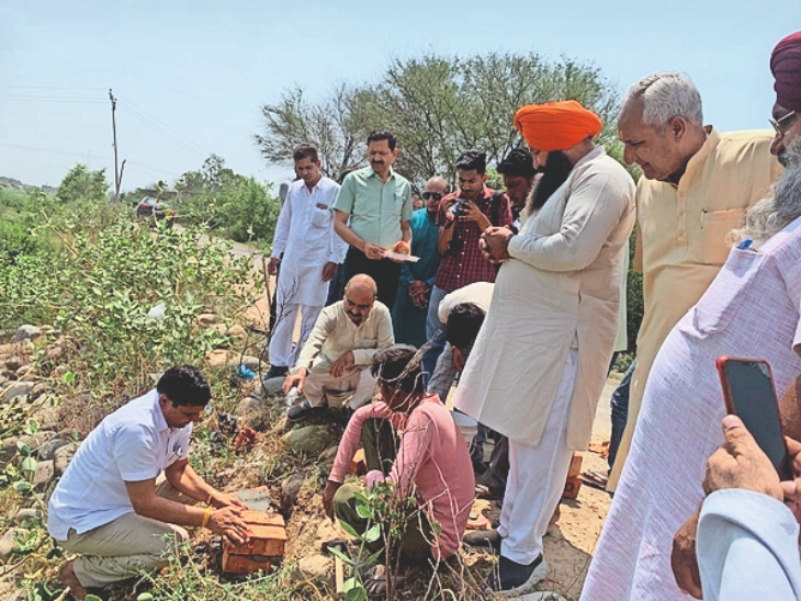 Dhumman Singh Kirmich inaugurated the first phase of the project