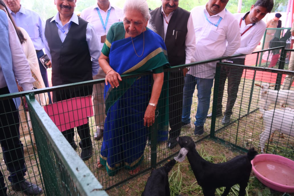 A fair has been organized at the Central Goat Research Center in ...