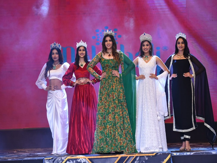 Ramp walk, stylish style and glamorous look of Miss Rajasthan models ...