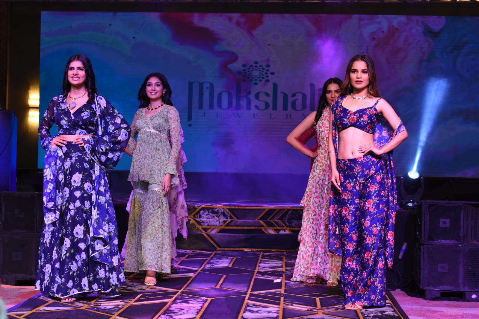 Ramp walk, stylish style and glamorous look of Miss Rajasthan models ...