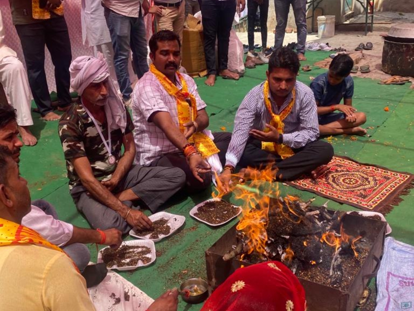 The entire ritual of consecration of the idol was performed under the ...