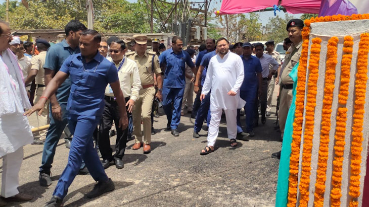 Review meeting with health department and district administration ...