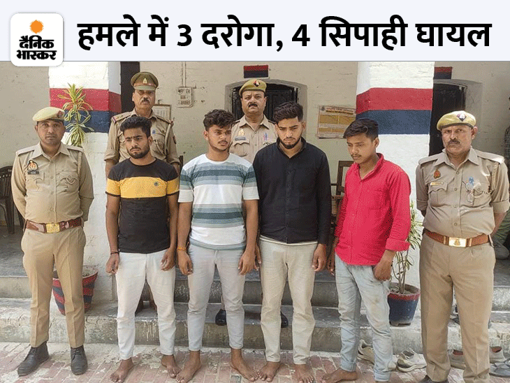 3 sub-inspectors and 4 constables injured, Unnao police's crackdown at ...