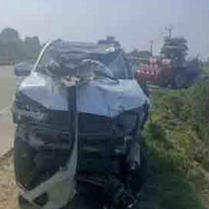 MLA Dalbir Singh Tong Accident; Jalandhar To Chandigarh Nawa Shahar ...