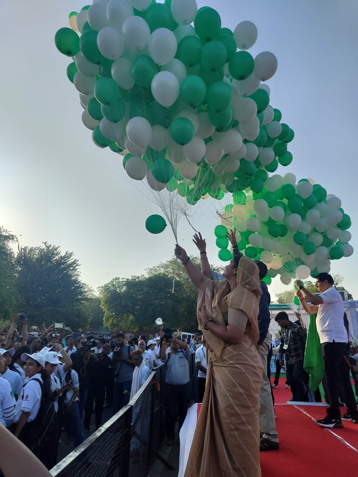 Formal start of CAAQM in 33 districts of state from Albert Hall ...