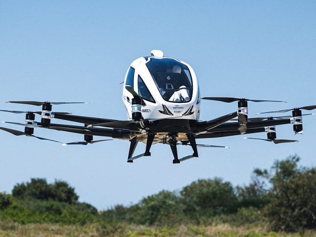 Israel flying taxi | Israel autonomous flying Drone taxi test ...