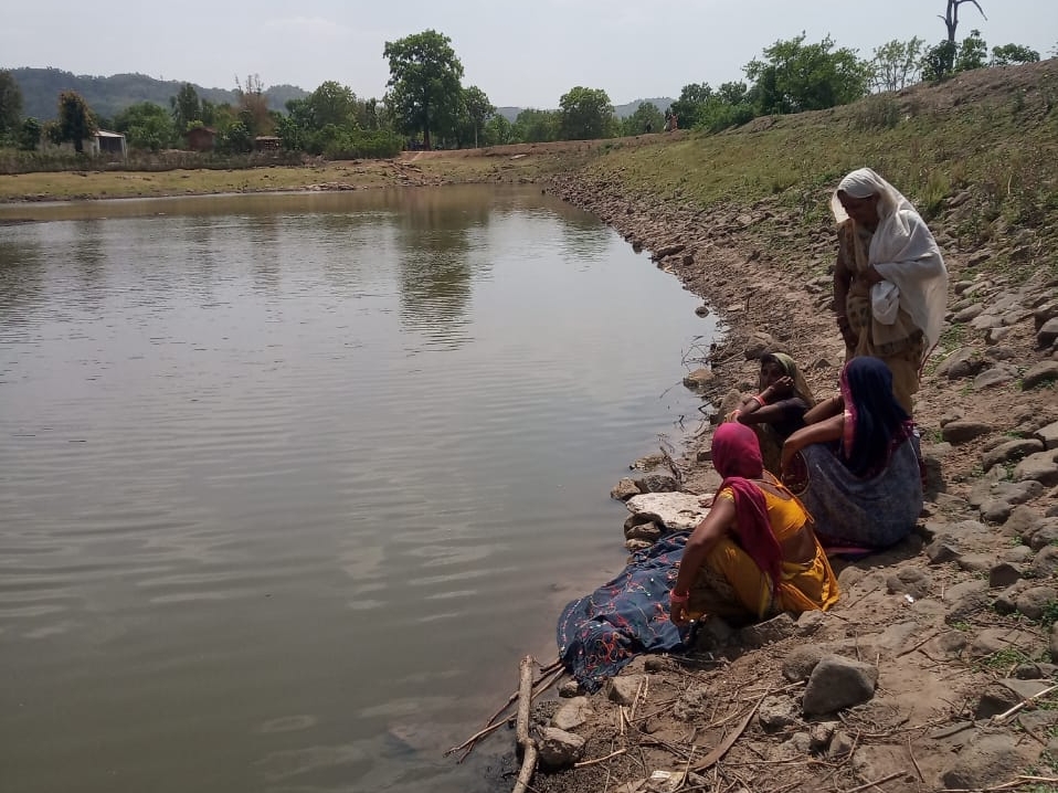 drowned in deep water while taking a bath; A day before the father was ...