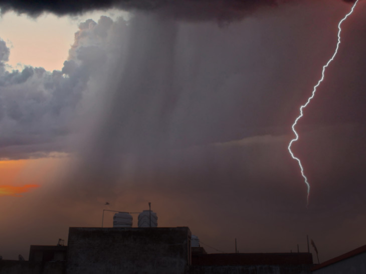 Rajasthan Monsoon Update; Bikaner Ajmer Rainfall Alert | Jaipur Kota ...