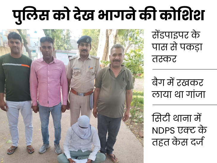 Haryana Rewari City Police Raid Drug Smuggler Arrested 525 Grams Ganja ...