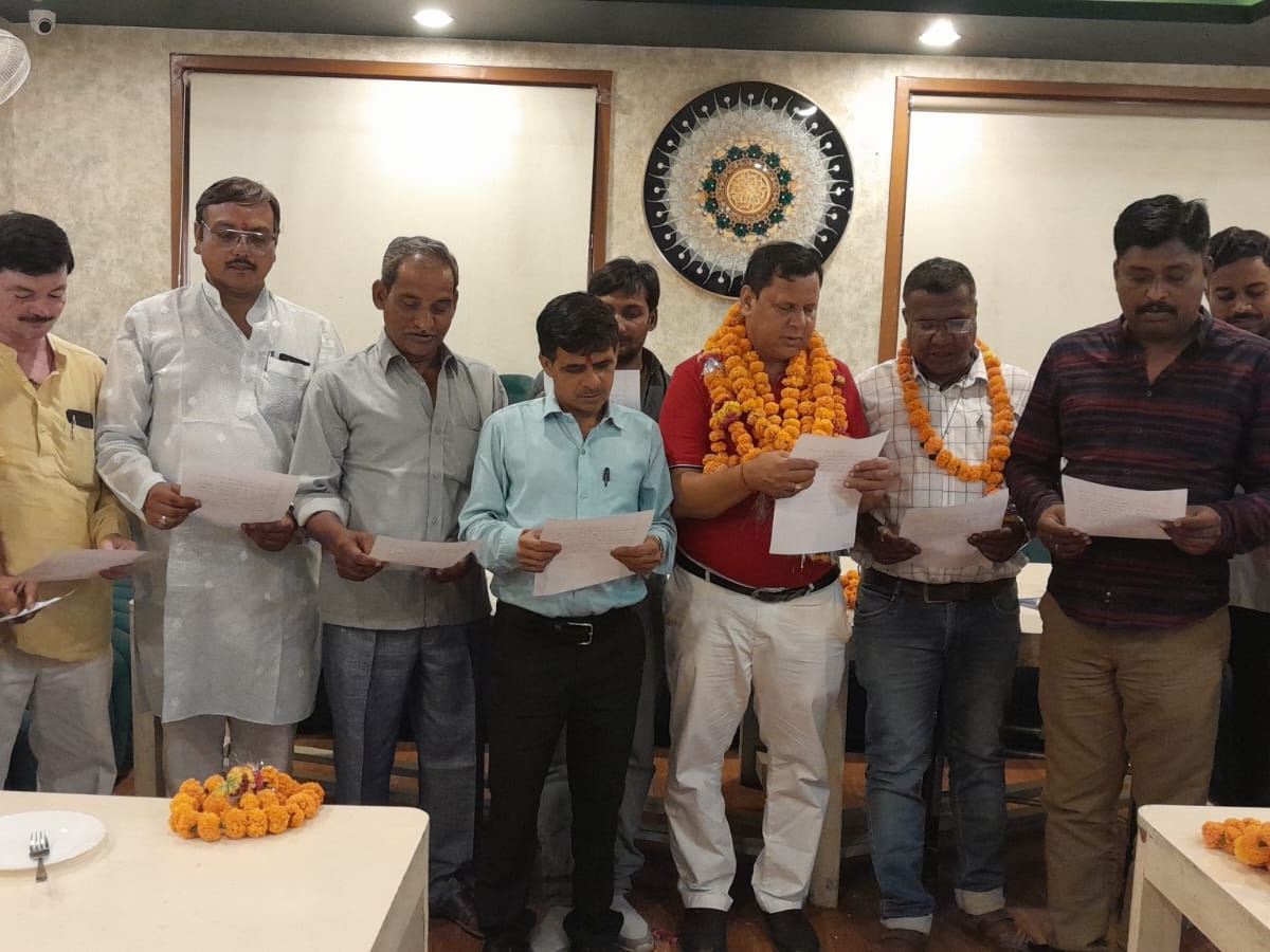 Oath was administered to the newly elected office bearers of the ...