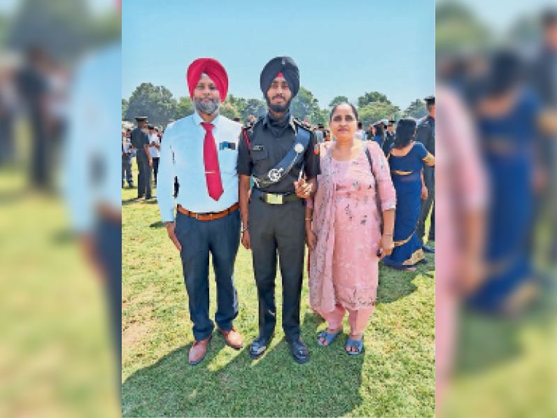 Gurkaran Singh Receives Regular Commission in Passing Out Parade at Dehradun Academy | गांव कटली ...