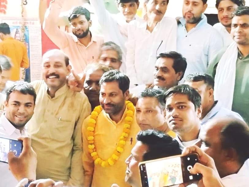 Defeated Ramakant Sharma by 117 votes, resolved to take the society ...