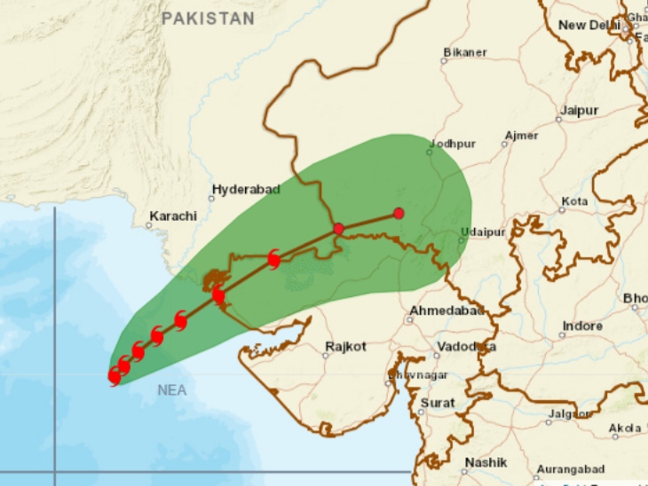 Cyclone Biparjoy LIVE: Mumbai, Gujarat Tracking MAP Update| Kerala ...