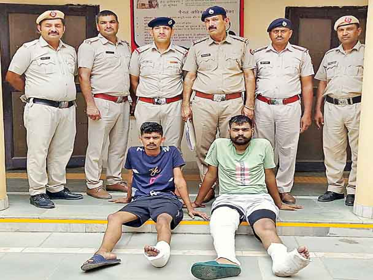 The main leader of Sandy gang, accused of monthly recovery, arrested ...