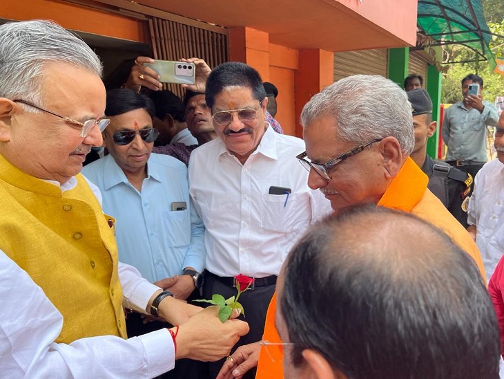 Chhattisgarh BJP Tiffin Politics; Raman Singh | Om Mathur Arun Sao ...