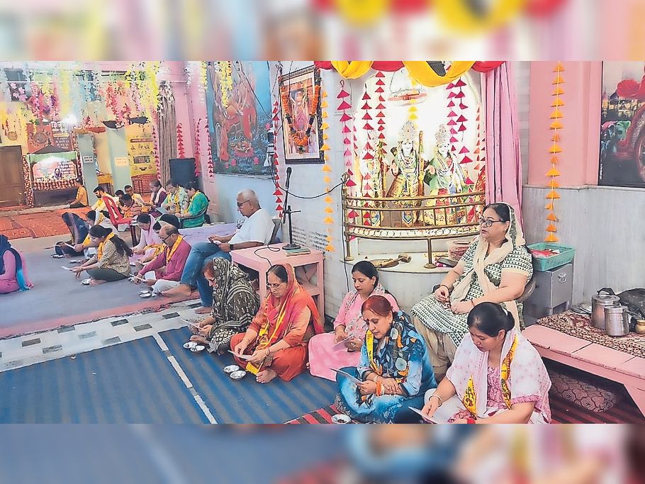 86 thousand recitations of Hanuman Chalisa complete in Shri Krishna ...