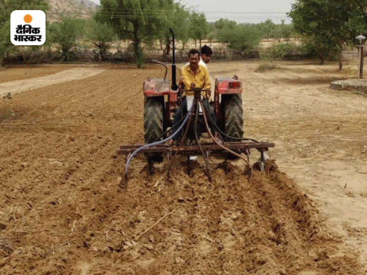 rajasthan barmer biperjoy storm, Rain with strong winds in Barmer ...