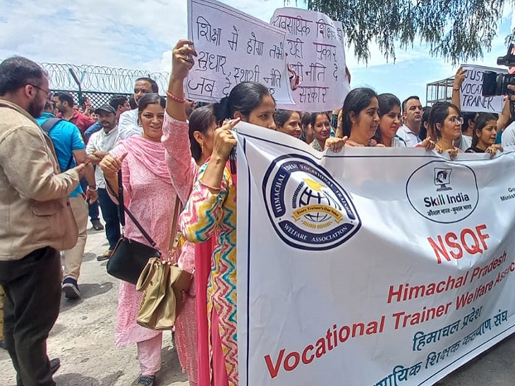 Shimla: Trained JBT demonstration | HP Secretariat | B.Ed degree ...