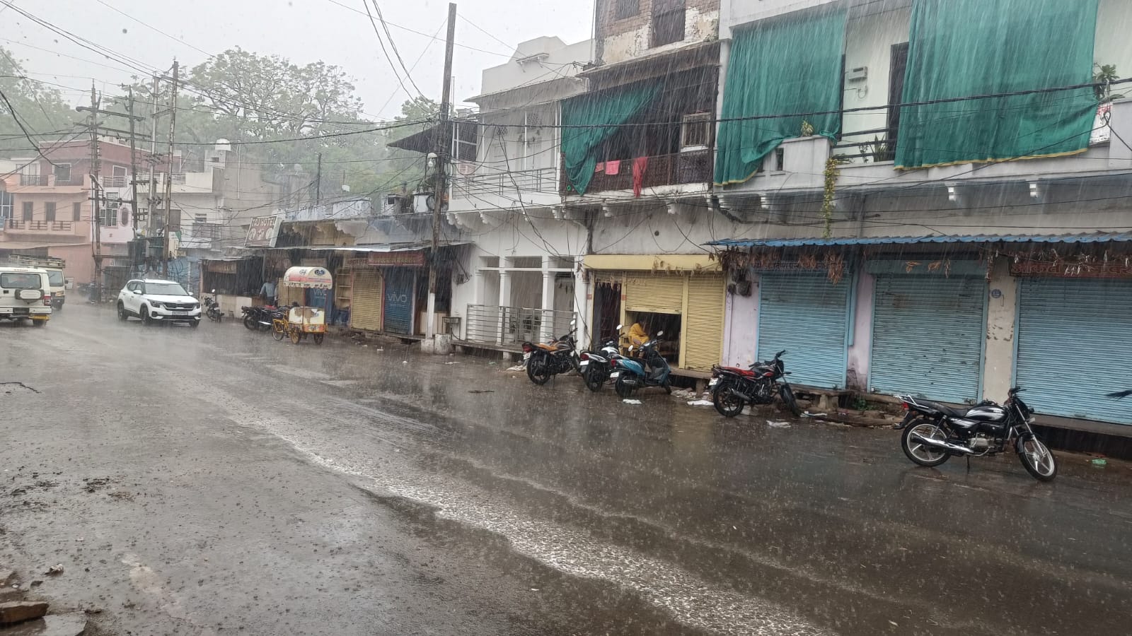 Effect of Biperjoy: Strong wind throughout the day, rain in the evening ...