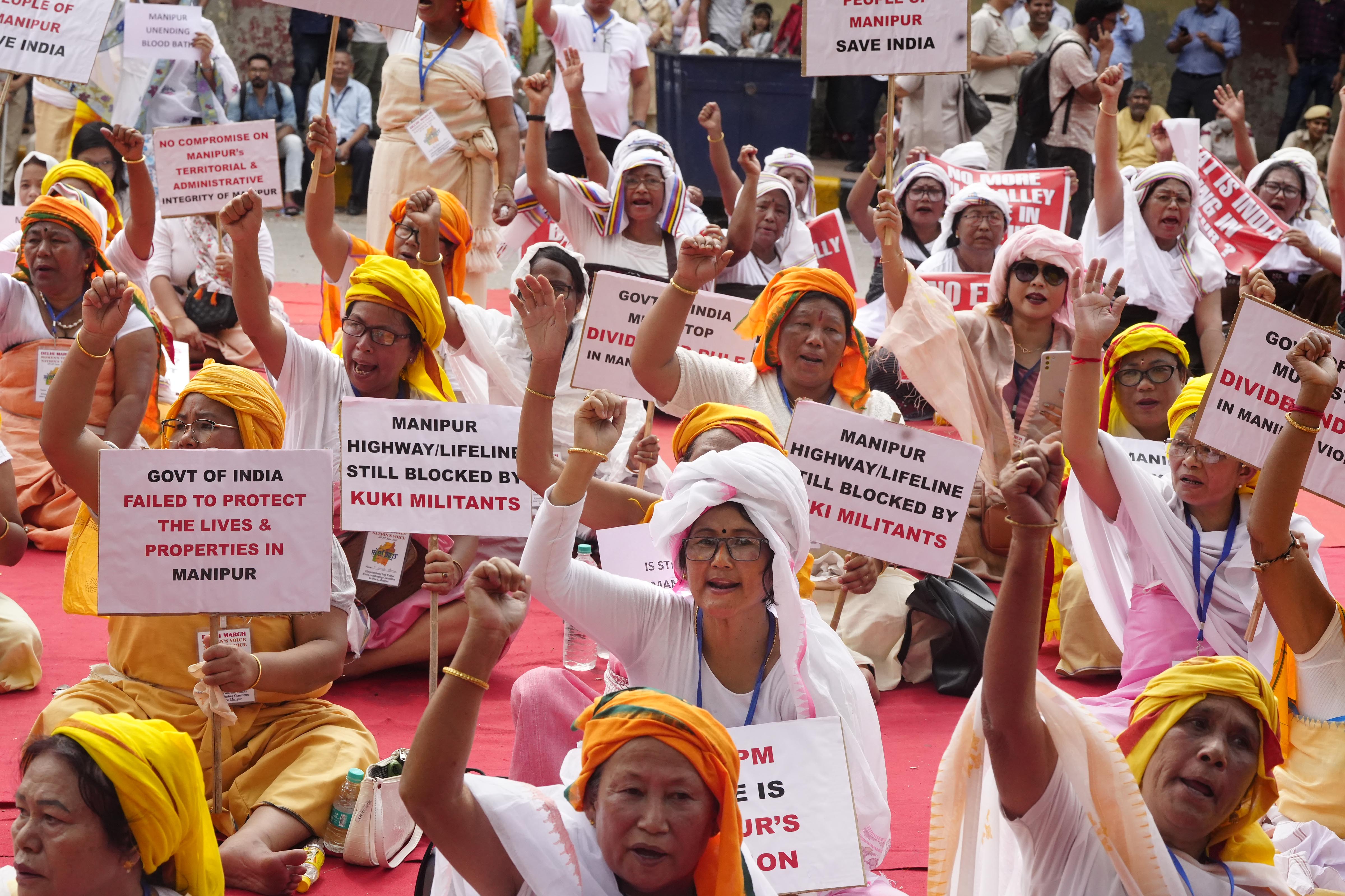 Manipur (Kuki Vs Meitei) Violence Update; Follow Manipur Kuki–Meitei ...