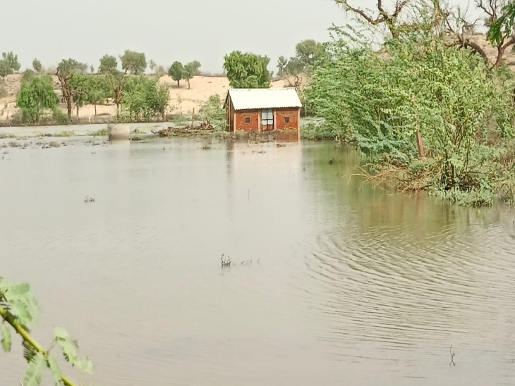 Barmer Cyclone Biparjoy Impacts; Flood-Like Situation In Dhorimana ...