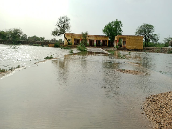 Barmer Cyclone Biparjoy Impacts; Flood-Like Situation In Dhorimana ...
