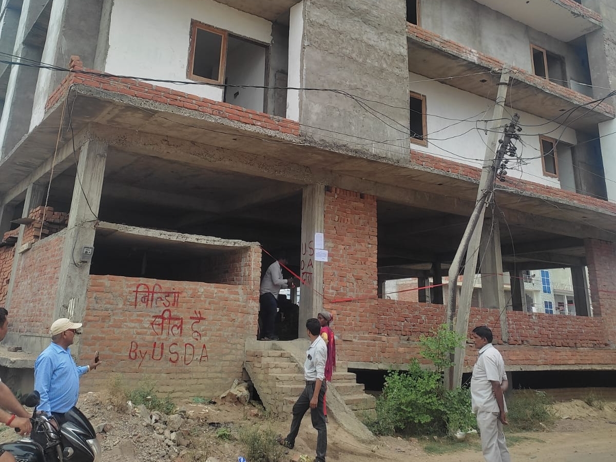 SDM sealed the hotel built against the standard | यूएसडीए ने बिना ...