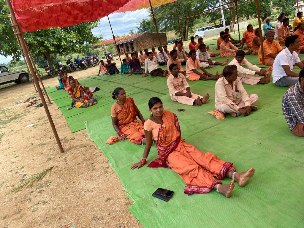 Followers of Alekh Mahima cult do yoga twice a day, sick also become ...