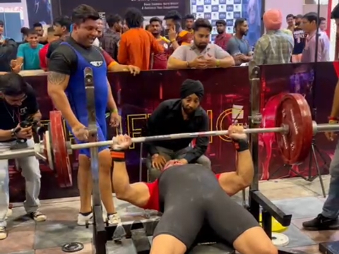 Abohar Man Won Weight Lifting Gold Medal | Asia Biggest Championship Held At Pragati Maidan ...