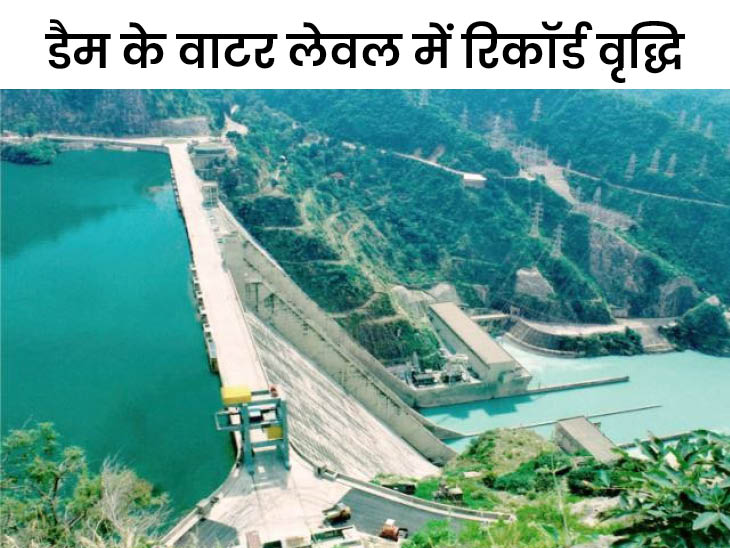 Himachal Pradesh Dam Water Level Update; Pandoh Dam (Manali) | Bhakra ...