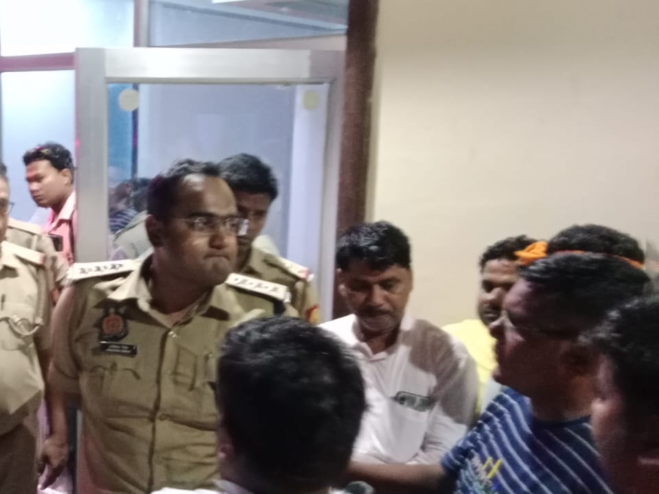 Remains of cattle were found in Nusurullapur village, adamant on ...