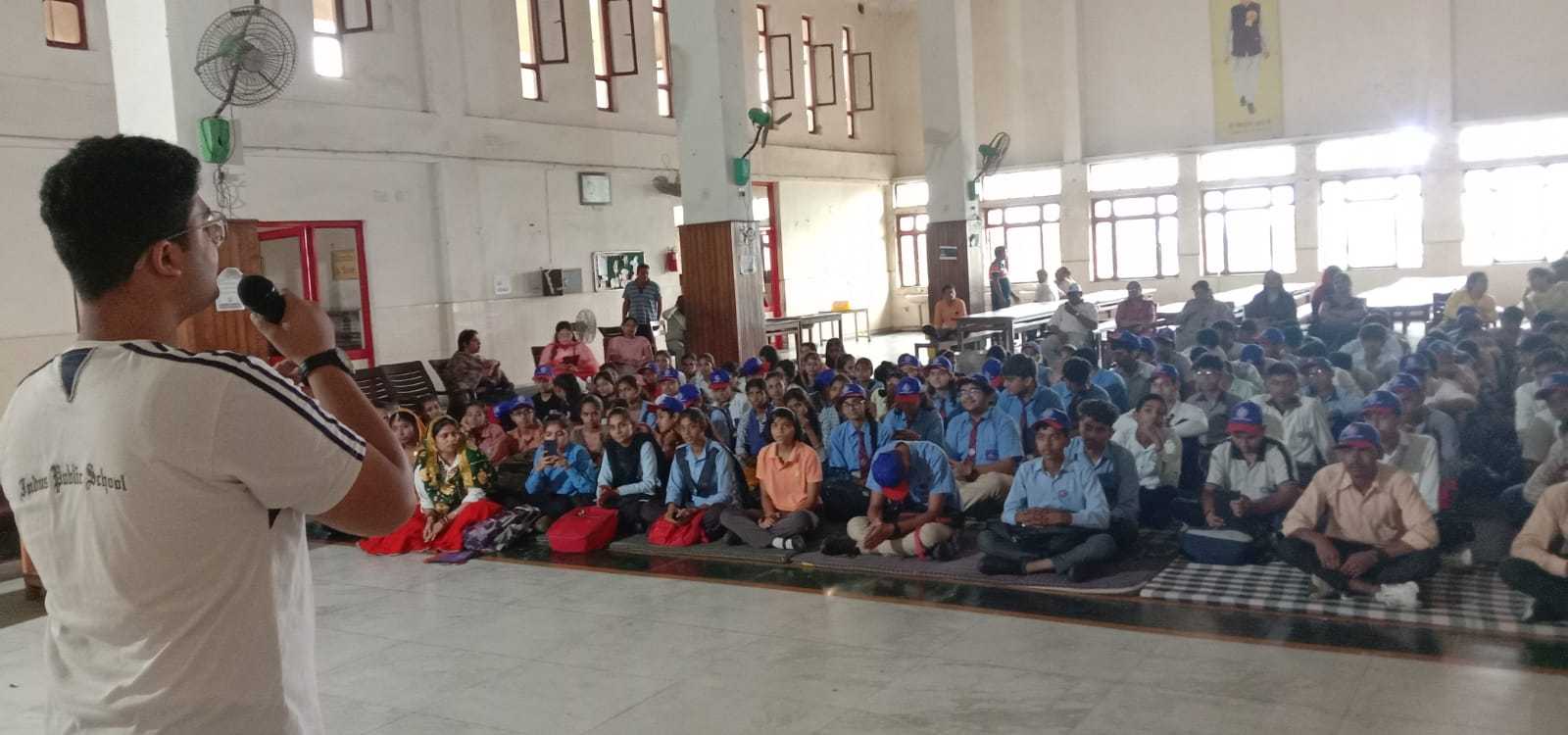 Volunteers took oath of cleanliness at the closing ceremony of NSS camp ...