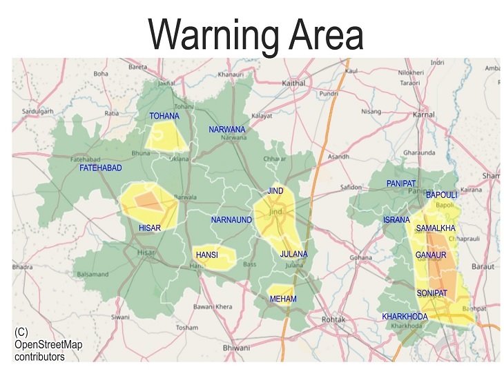 Haryana Today Weather Update, Monsoon Update, IMD Weather Forecast ...