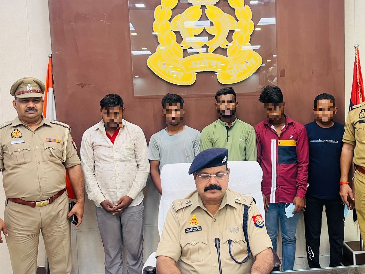 Police arrested 5 gang members, recovered more than 24 vehicles and ...