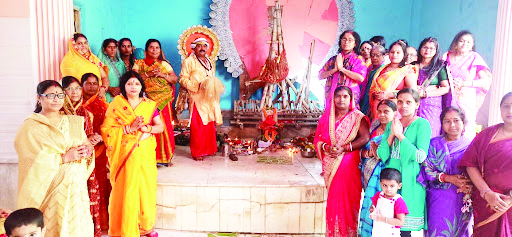 Maa Vipattarini worshiped with pomp in Barmasia Rakshit House, 13 types ...
