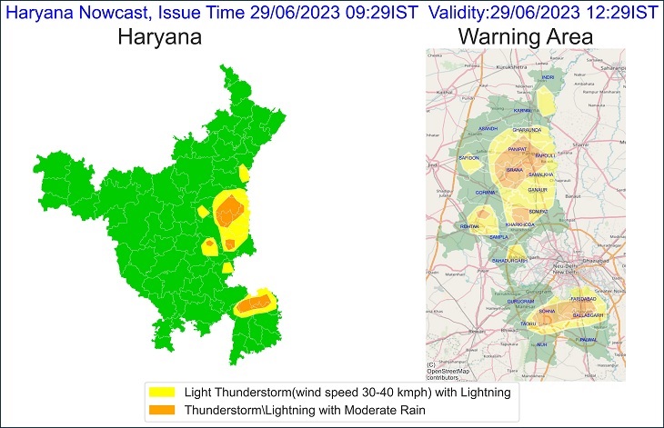 Haryana Weather Alert, IMD Forecast, Light Drizzle, Rain. Haryana Today ...