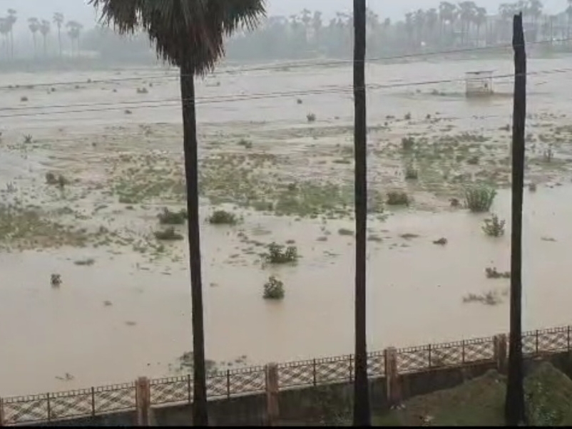 1 inch of rain in 24 hours, the water level of Dhasan river increased ...