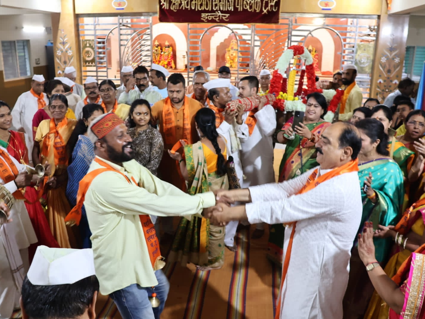 Pandurang Bhajan Mandal tied up, the journey route echoed with the ...