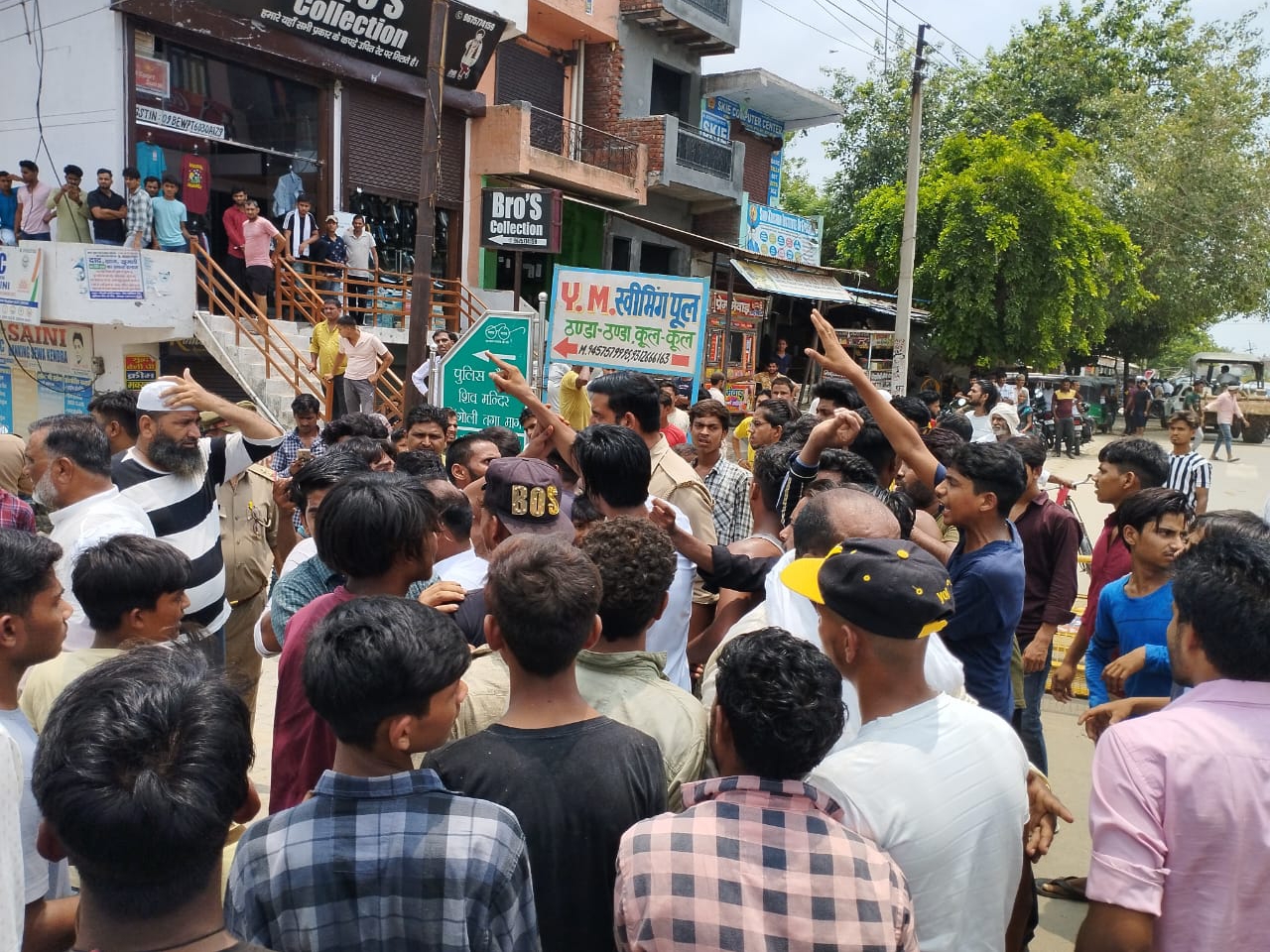 Case of death of a youth due to police beating in Rataul Locals are ...