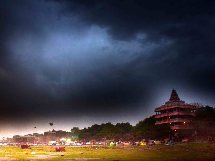 Prayagraj weather updates : Continuous cloud cover in Prayagraj, the ...