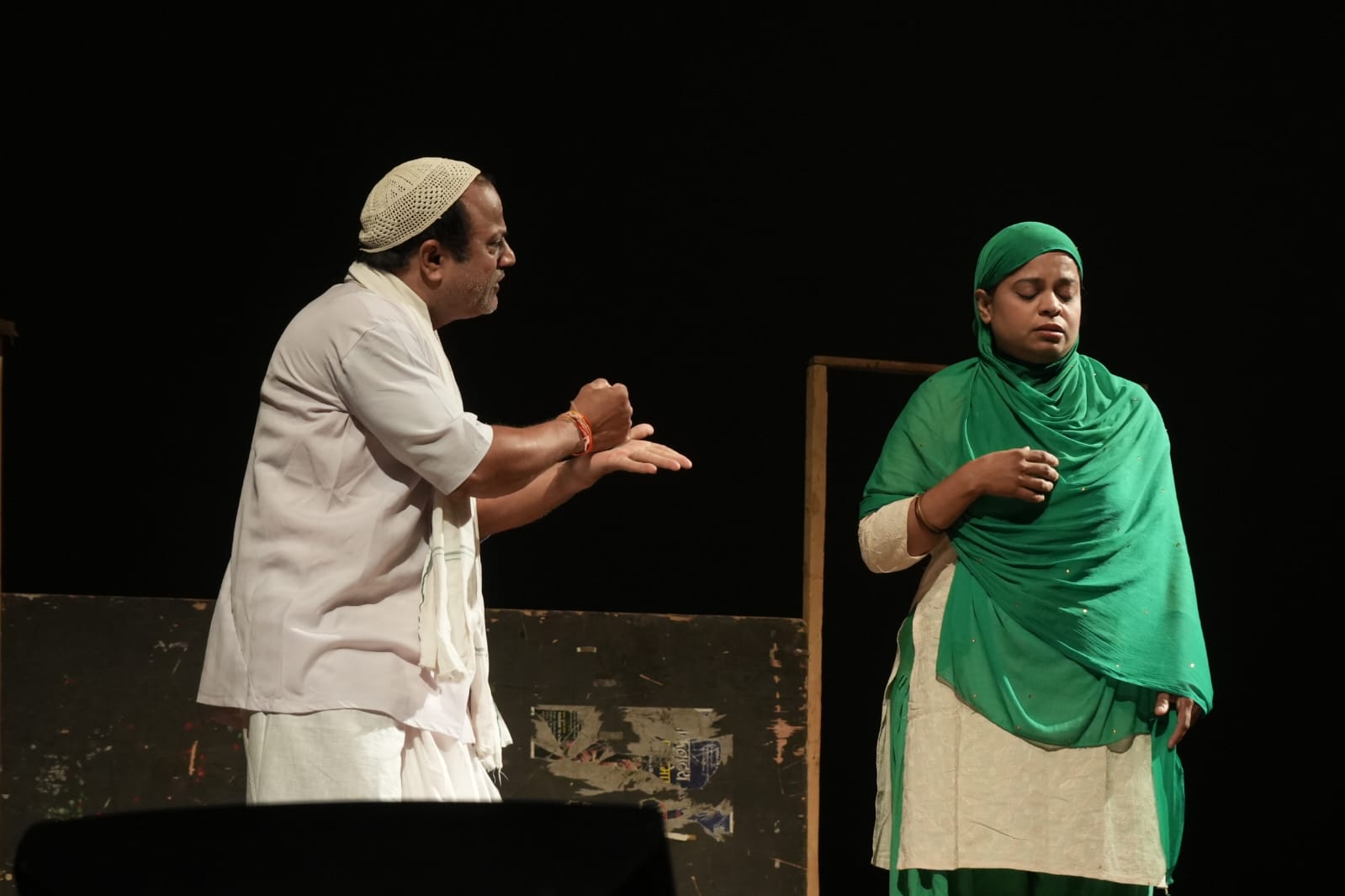 The play Kabira Khada Bazar, directed by Ram Sahay Pareek, got a lot of ...