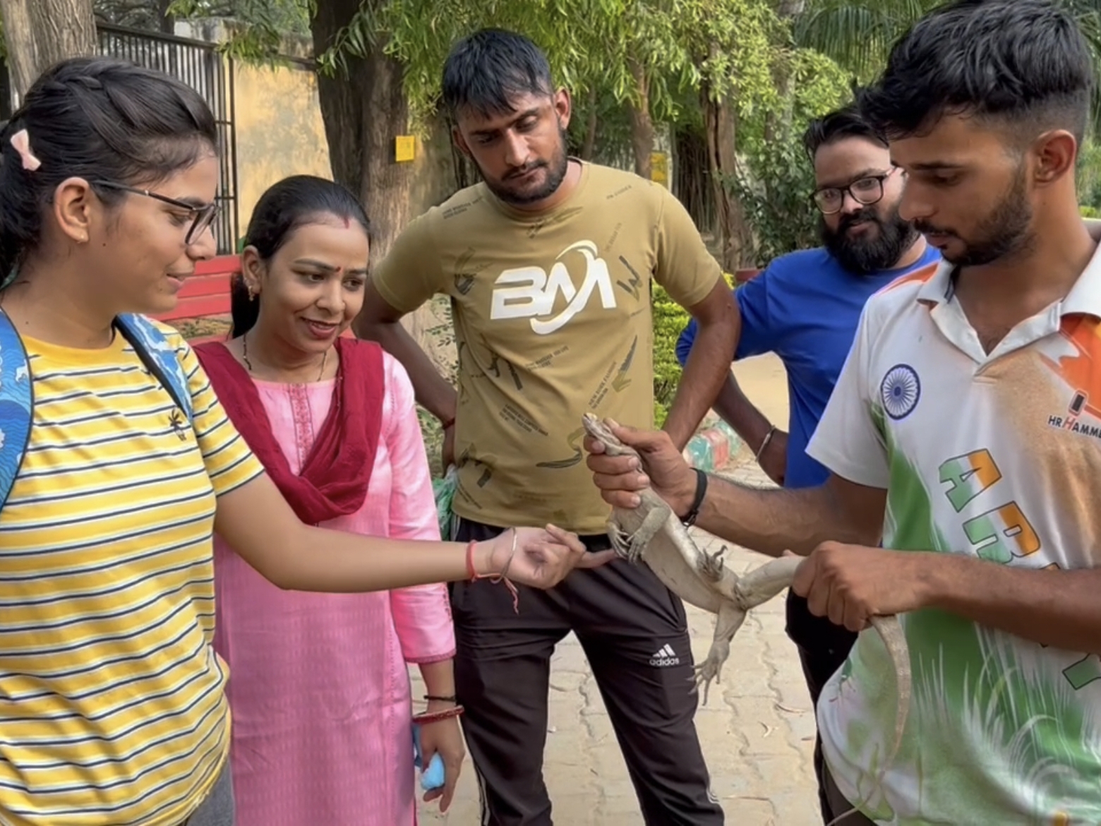 Goh Gabhera Animal Not Poisonous, Bhiwani Social Activist Sanjay Parmar ...