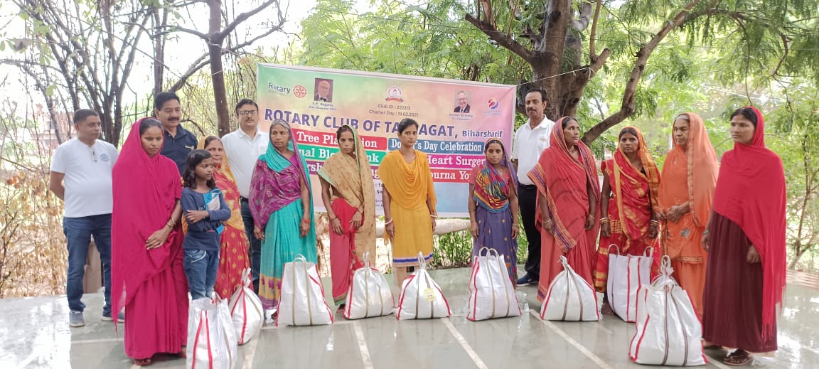Rotary Tathagat's new season begins with 6 new projects including food ...