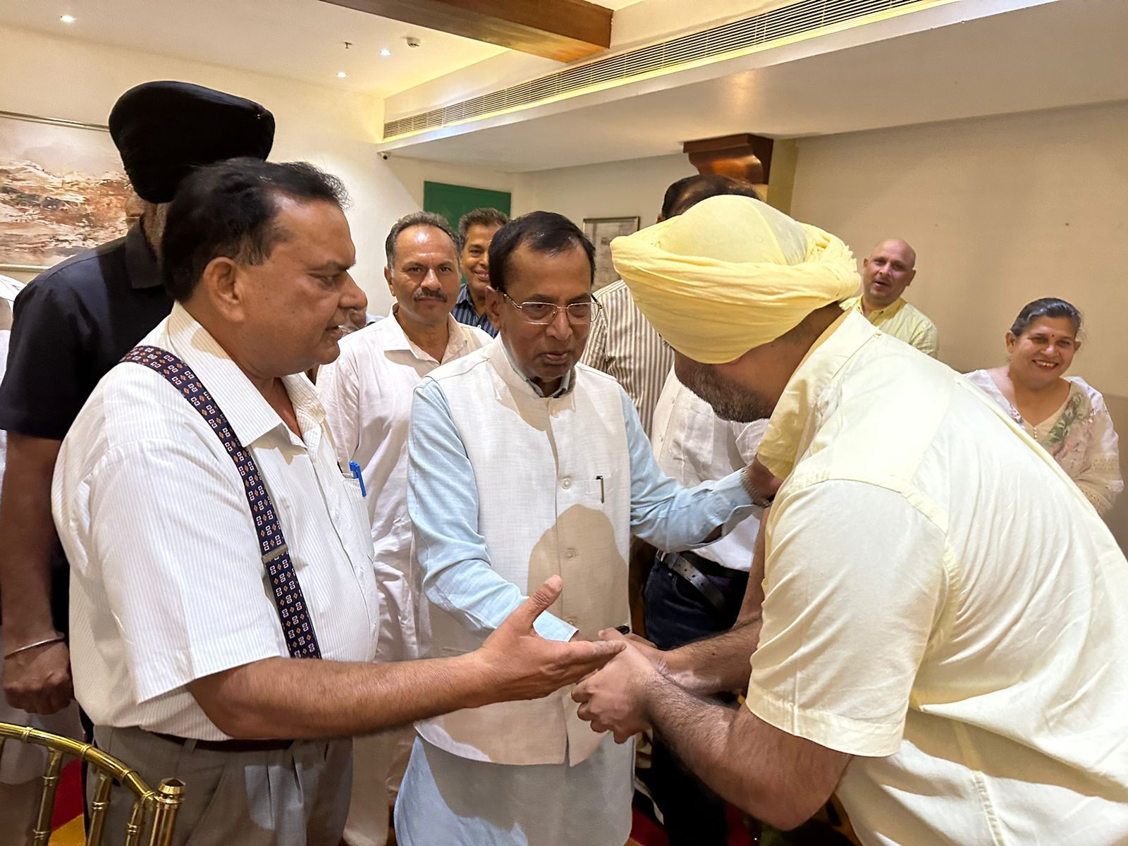 Cleanliness campaign society organized tree plantation program ...