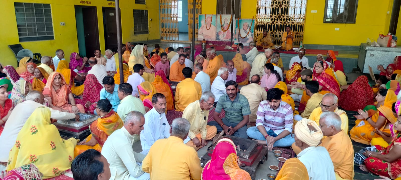 Guru Purnima enthusiasm. Devotees gathered in temples and saints ...